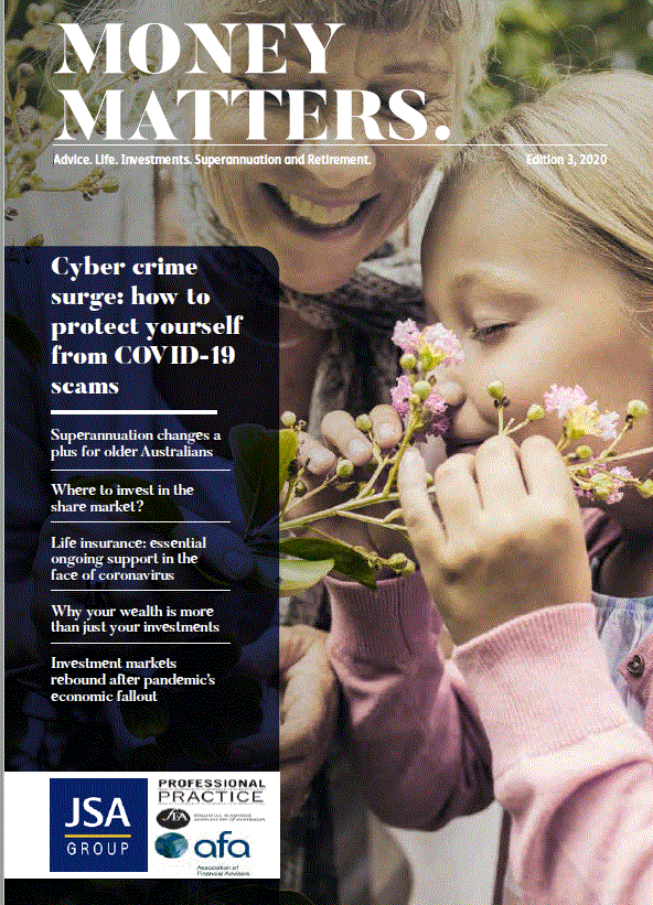 Money Matters, Edition 3, 2020 » JSA Group
